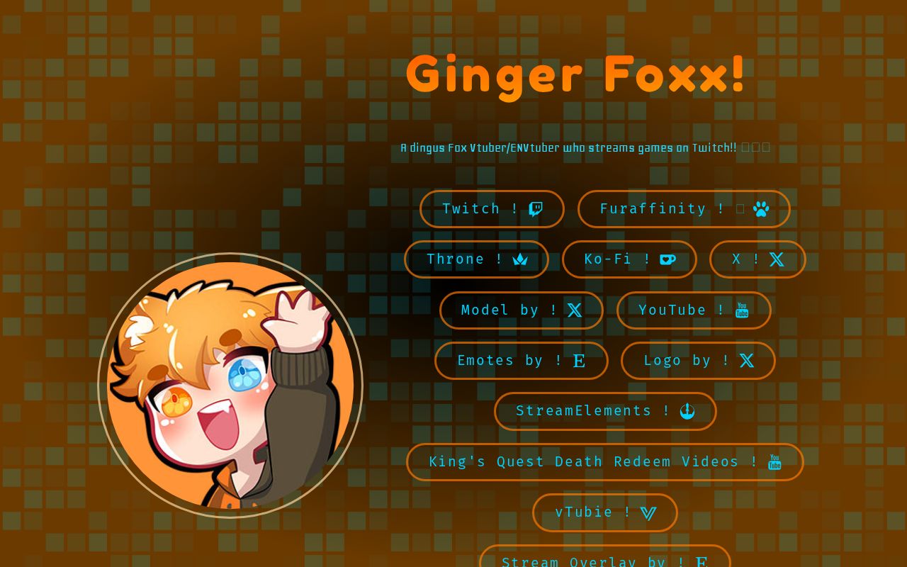 Ginger Foxx Card